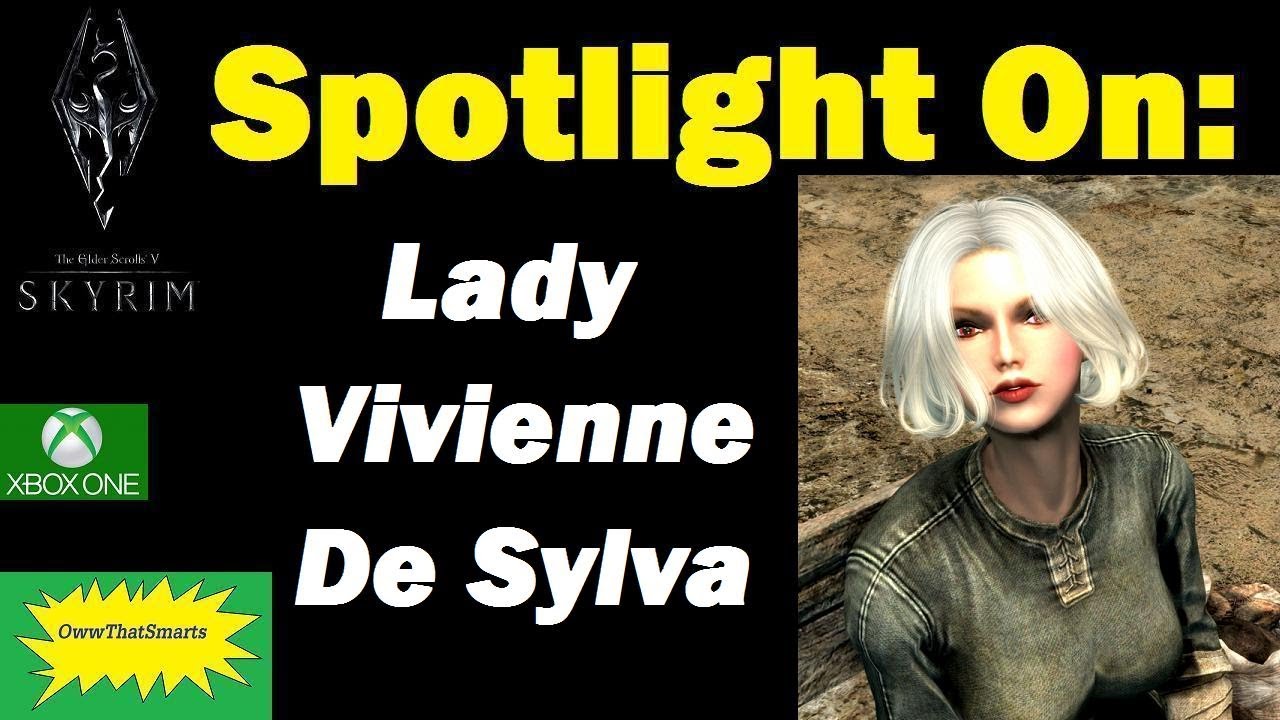 Skyrim (mods) - Charity - Spotlight On: Lady Vivienne De Sylva Follower ...