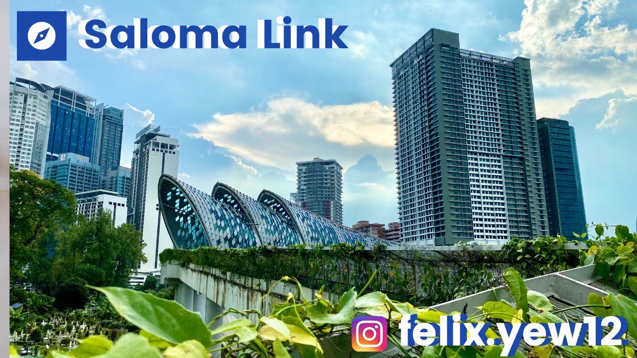 [Saloma Bridge/Saloma Link] - Colorful Lighting Walkway near KLCC ...