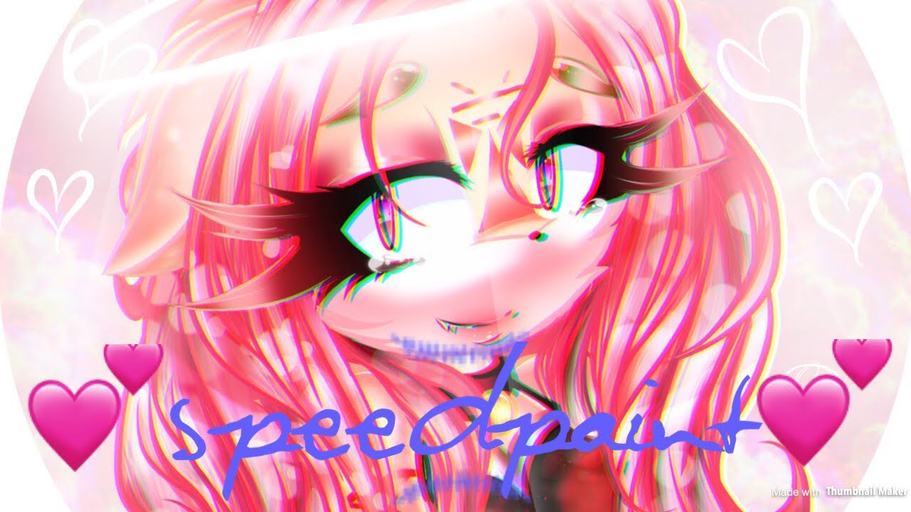 💕Art Trade With Chikomokii💕( S p e e d p a i n t ) - YouTube