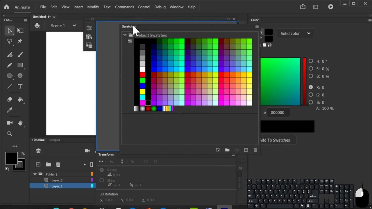 Adobe Animate 2021 User Interface - YouTube