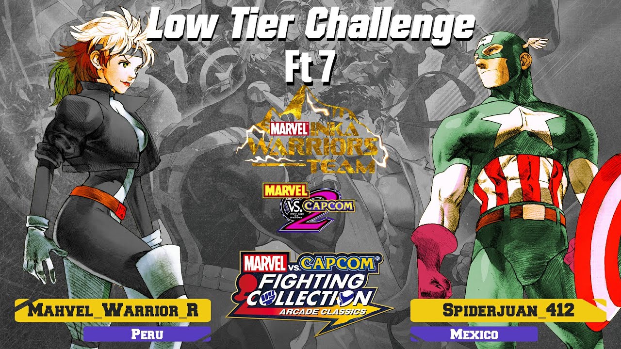 MVC Fighting Collection: MVC2: MAHVEL_WARRIOR_R vs Spiderjuan_412 Ft 7 ...