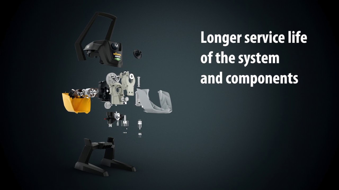 Wagner Airless Control Pro 250R - Features - YouTube