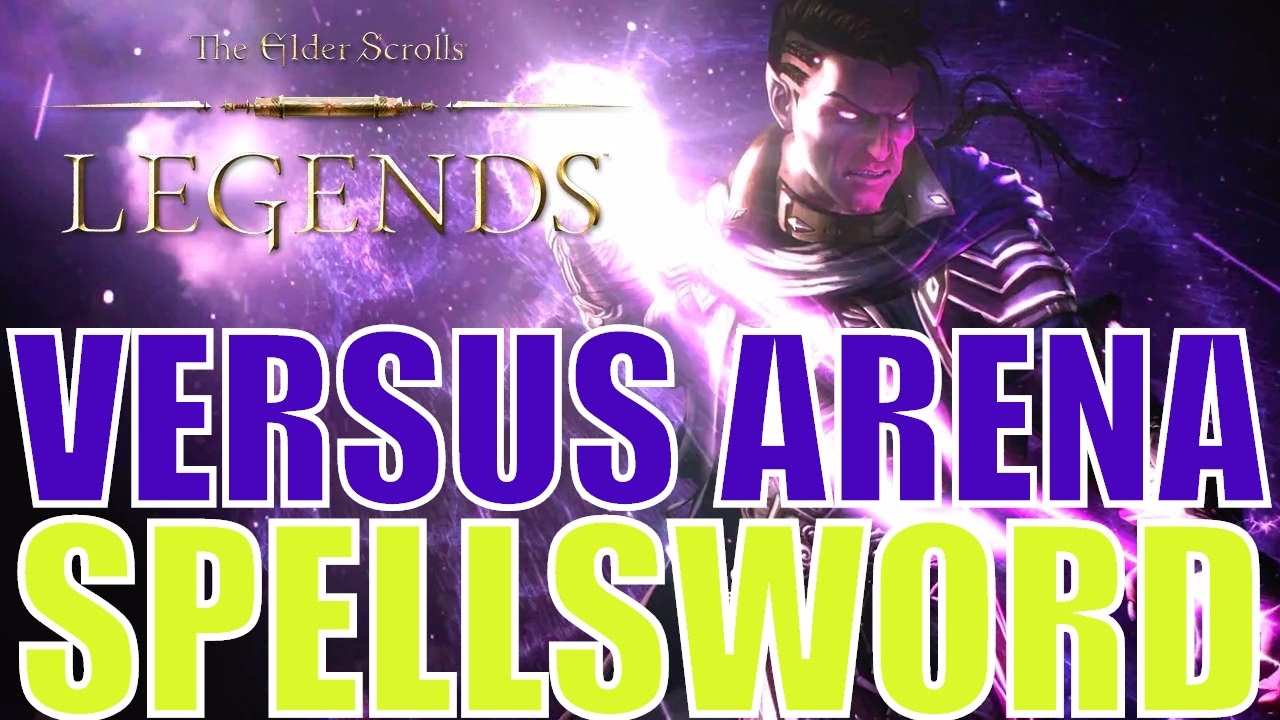 Elder Scroll Spellsword 4:3 Versus Legends Arena Run | TES: Legends ...