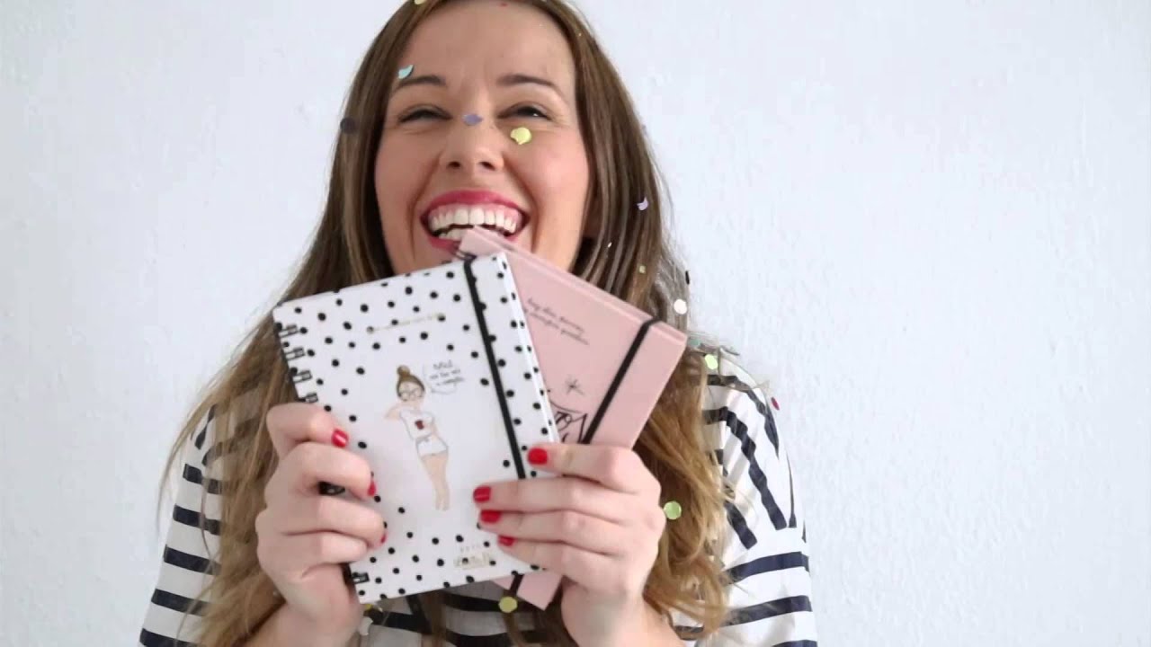 Y por fin... ¡AGENDAS 2016 DE LUCÍA BE! - YouTube