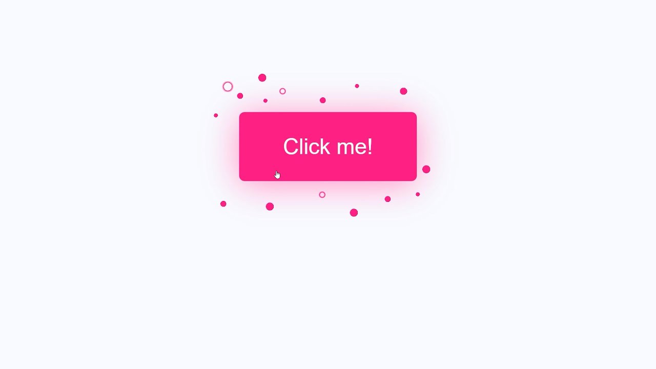 Button CSS with Bubble Effect - YouTube