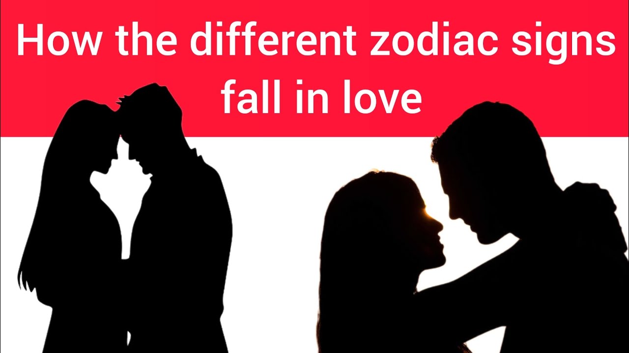 How the different zodiac signs fall in love | Astrology 2023 | share ...