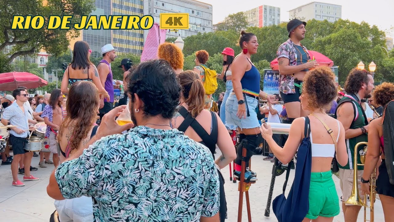 CARNIVAL SUNDAY AND GLÓRIA MARKET | RIO DE JANEIRO, BRAZIL【4K】2024 ...