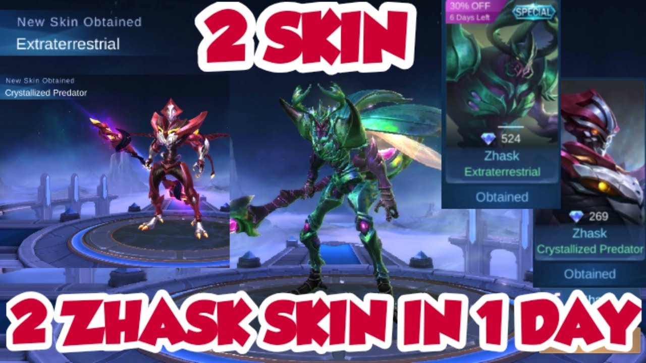 ZHASK EXTRATERRESTRIAL. PDP Video #36: 2 Zhask Skin 1 Day ...