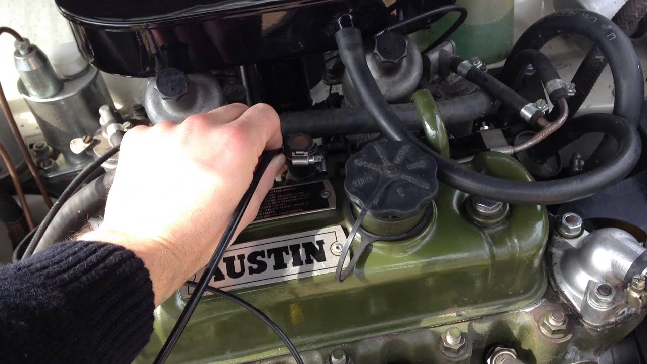 Austin Mini Cooper 998cc ENGINE - YouTube