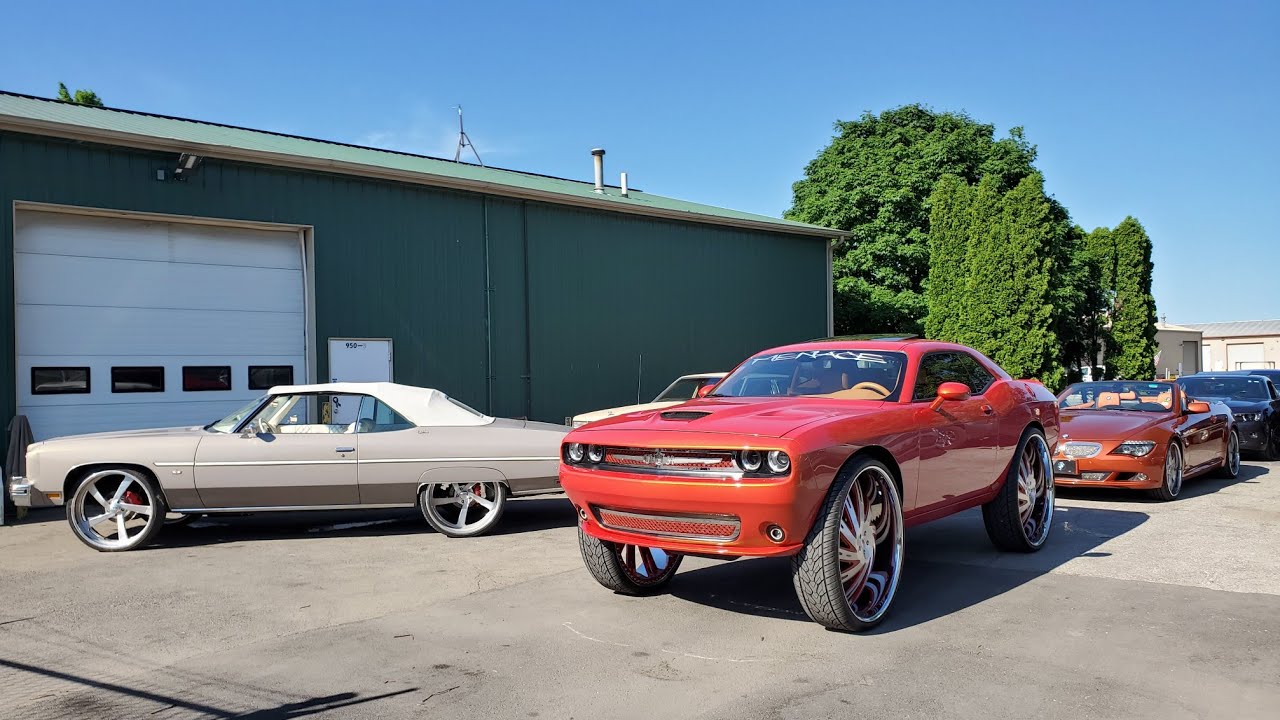 PROCHARGED CHALLENGER ON 34S SHUTTING DOWN TRAFFIC WITH MR75CAPRICE ...
