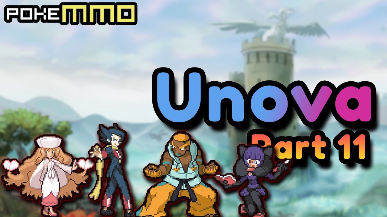 The HARDEST Elite Four | PokeMMO Unova Ep 11 - YouTube