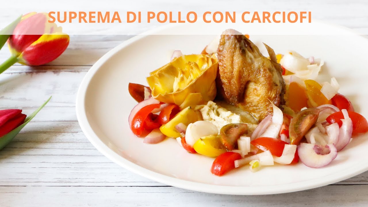 Supreme di pollo con carciofi - Chef Massimo Spallino - Saporie - YouTube