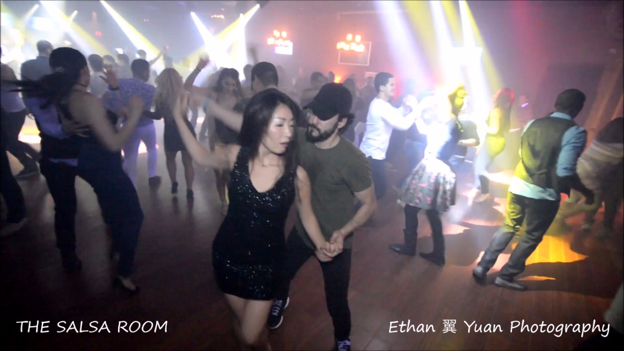 THE SALSA ROOM Salsa Social Dance - YouTube
