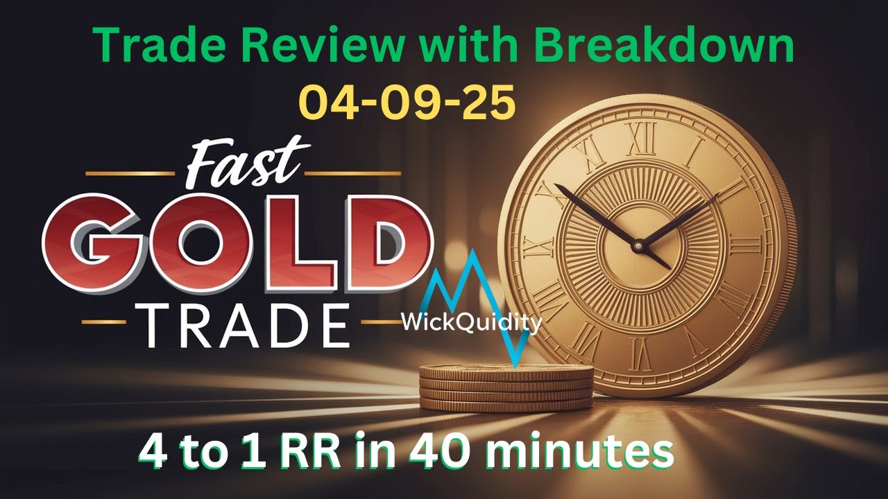Amazing Trade - 4 to 1 RR in 40 minutes - YouTube
