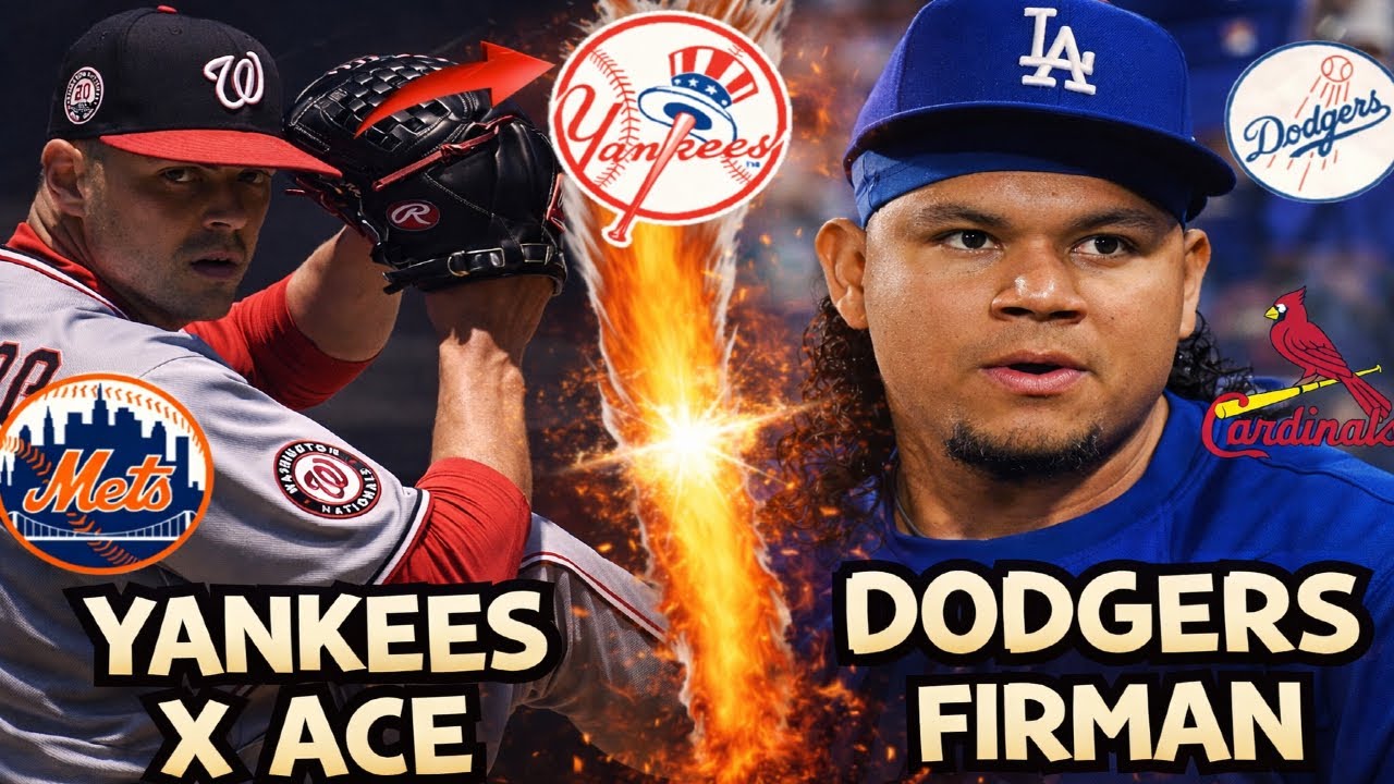 DODGERS RENUEVAN, YANKEES x MACKENZIE GORE, KYLE TUCKER y FRAMBER ...