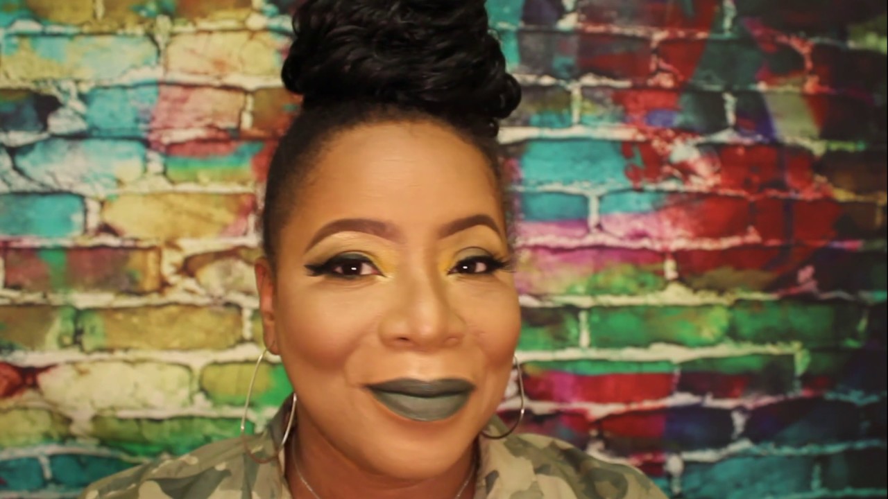Camo Makeup Tutorial - YouTube