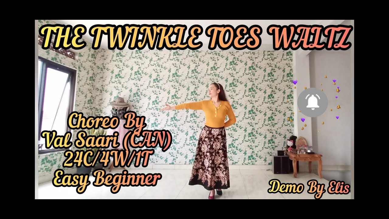 THE TWINKLE TOES WALTZ | LINE DANCE | DEMO BY ELIS | CHOREO BY VAL ...