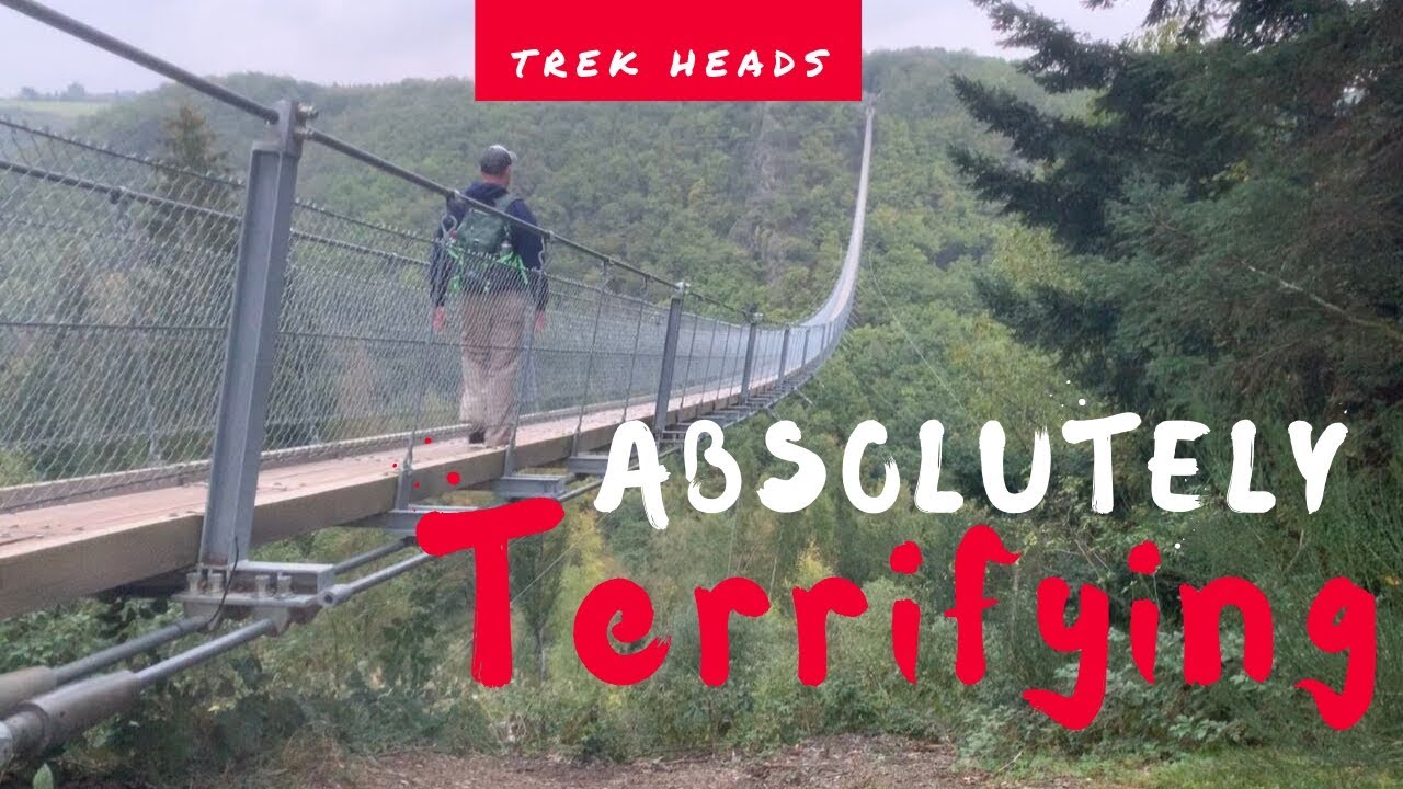 Trek Heads | SOLO HIKING the Geierlay Suspension Bridge Loop in GERMANY ...