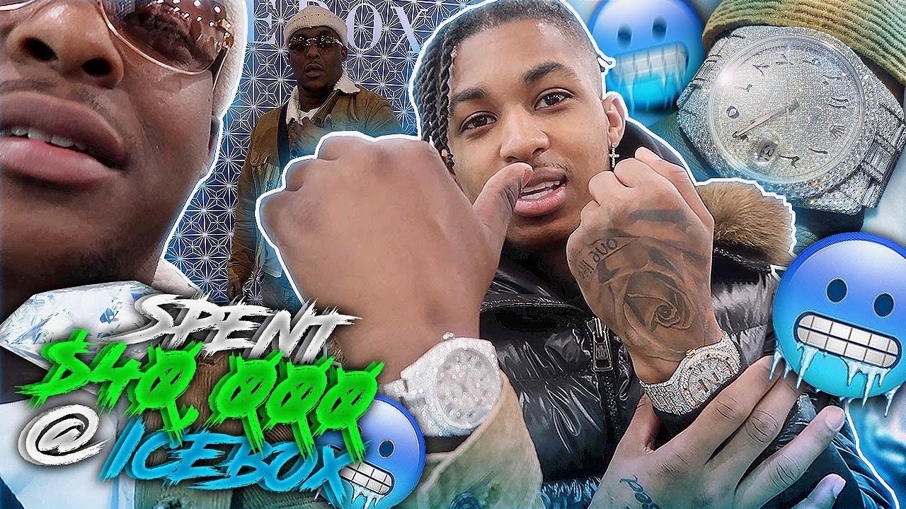 I Went To Ice Box With $40,000 In Bought A New Diamond Watch - YouTube