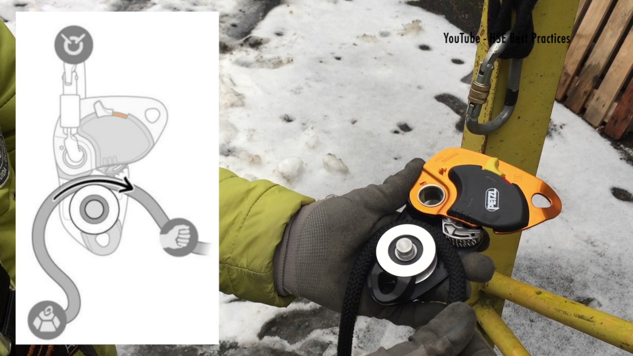 Pro Traxion Petzl - carrucola bloccante / progress capture pulley - YouTube
