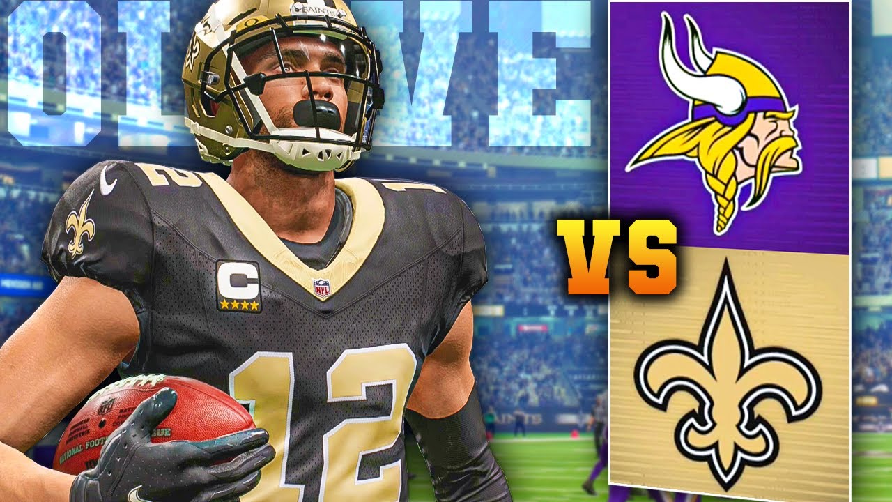 Star Receiver Eyes a Playoff Return - Madden 24 Saints Franchise (Year ...