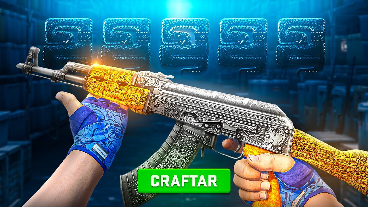 ISSO é GENIAL, transforme QUALQUER AK em DOURADA com esse CRAFT BARATO ...