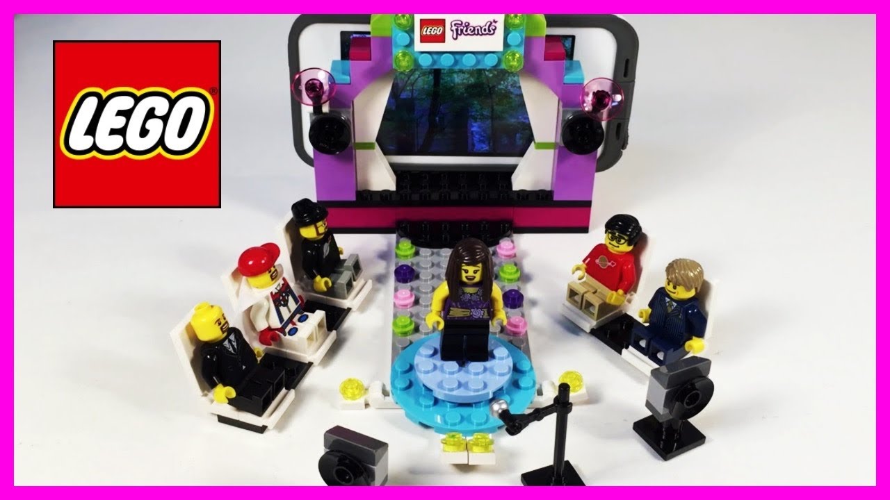 LEGO Friends 40112 Model Catwalk Phone Holder - YouTube