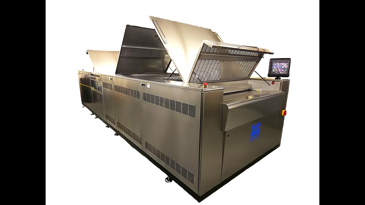 New AWP 4260 PLF water wash plate processor, dryer and light finisher ...