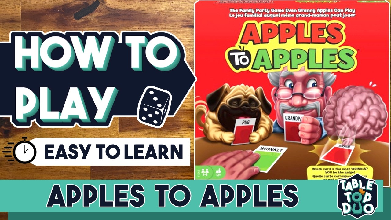 How To Play Apples To Apples Board Game And Play With Your Family YouTube How To Play Apples To Apples Board Game And Play With Your Family YouTube