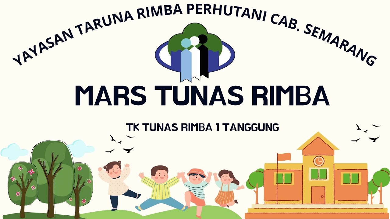 Menyanyikan Mars Tunas Rimba, TK Tunas Rimba 1 Tangggung di Masa ...