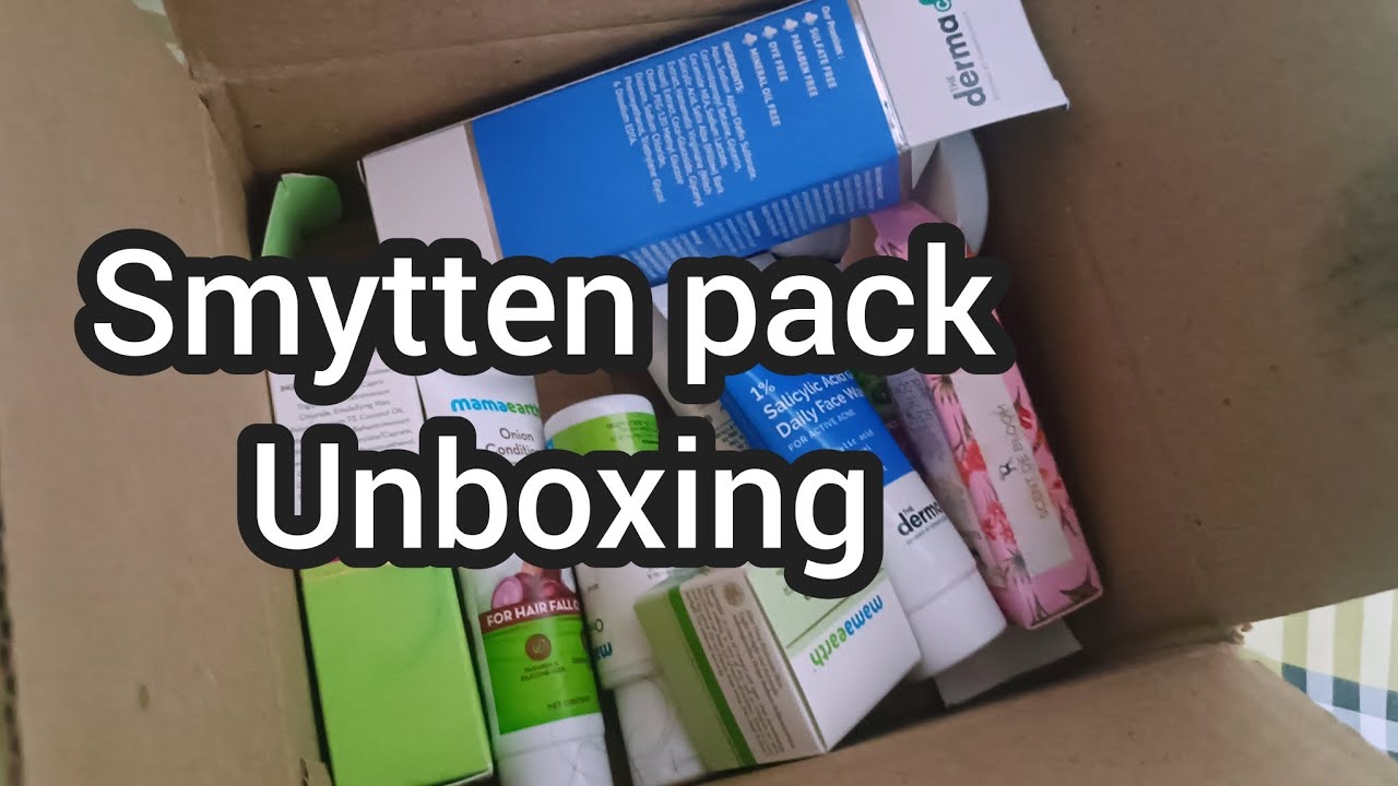 Smytten Trial Box unboxing#smytten #smyttentrialproducts - YouTube