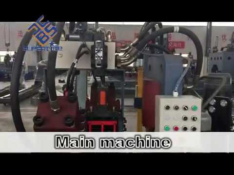 How the CNC angle line machine work - YouTube