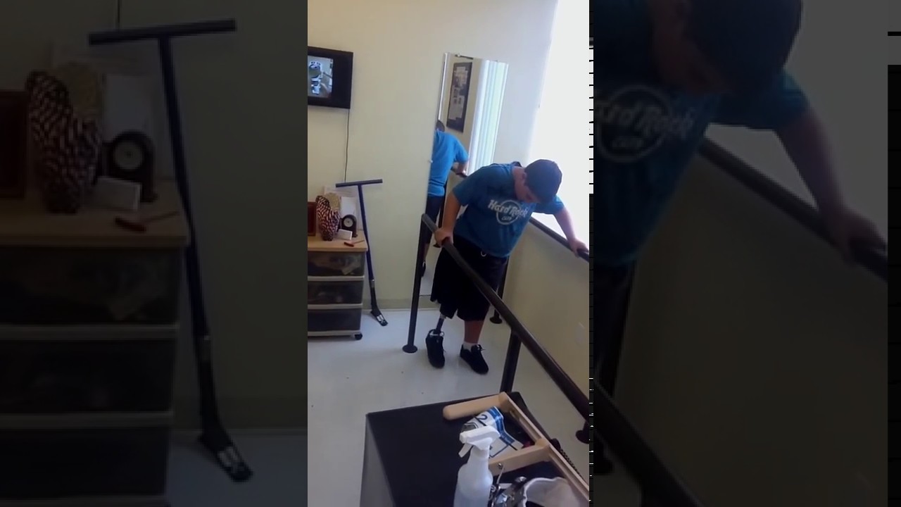 My First Steps After Rotationplasty for PFFD - YouTube