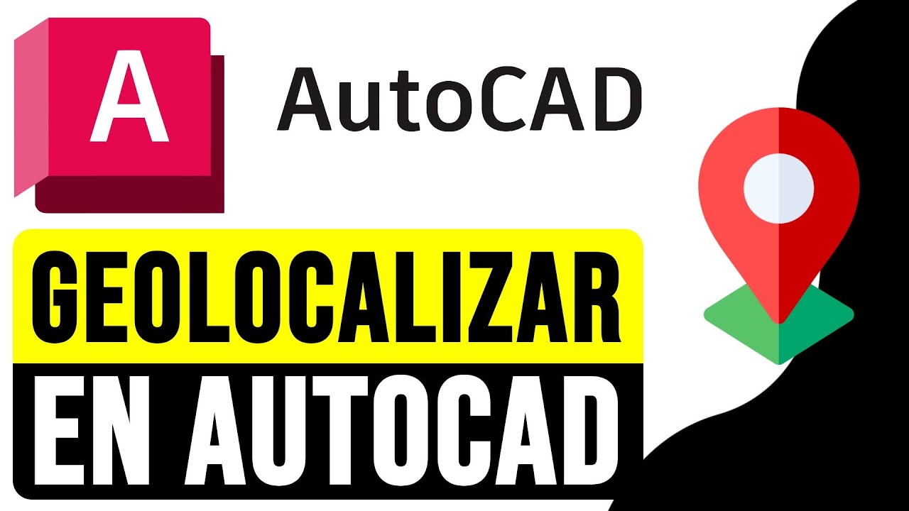 Cómo GEOLOCALIZAR en AUTOCAD 2025 | Insertar MAPA de Google Earth y ...