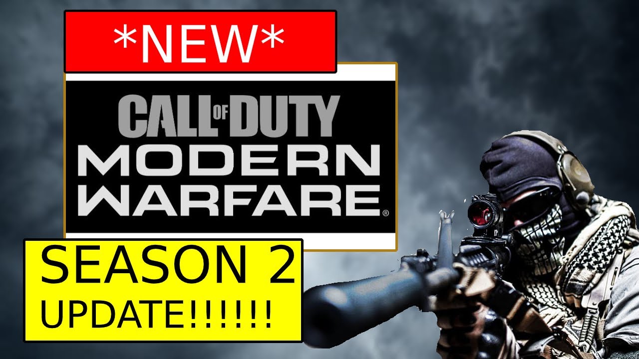 NEW Call of duty modern warefare season 2 update - YouTube