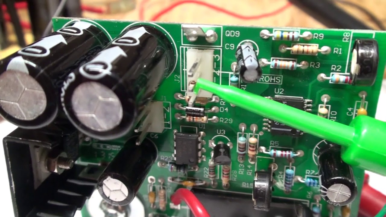 Working With Jim On The SCR Board - YouTube