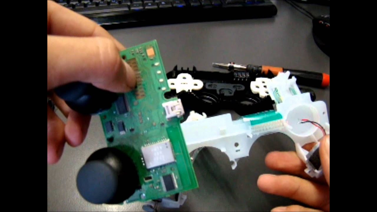 Ps3 Controller mod LED mod German Deutsch part 2 - YouTube