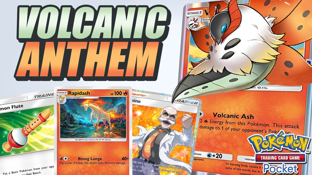The BEST VOLCARONA Deck is SUPER SNEAKY ! - Pokemon TCG Pocket - YouTube