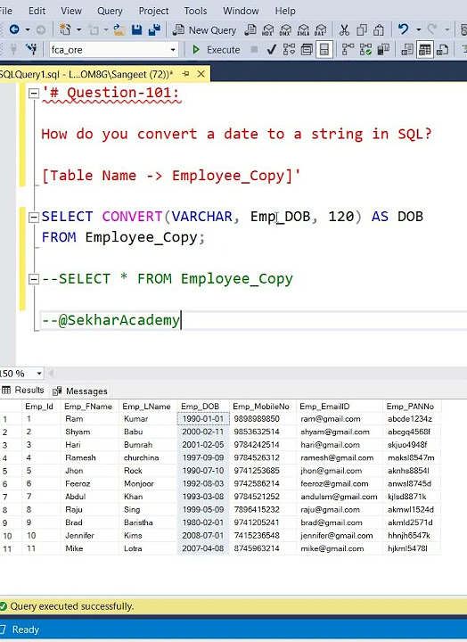 Sql Interview Question 101 Sql Mysql Oracle Interview Shorts Reels Coding