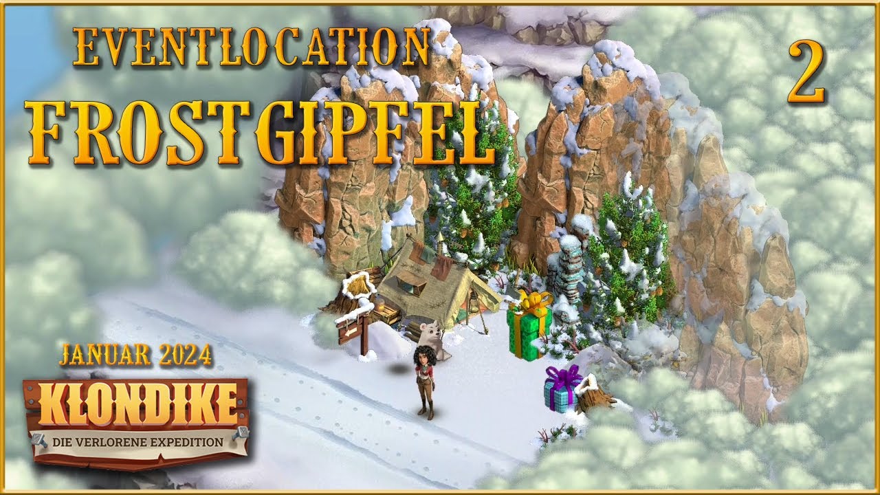 🦅 Klondike: The Lost Expedition Eventlocation: Frostgipfel (2) Der Bergpass [Let's Play] - YouTube