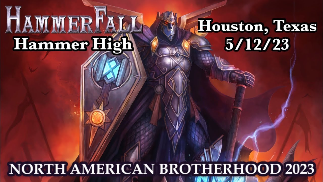 HammerFall - Hammer High - Houston, Texas 5/12/23 - YouTube