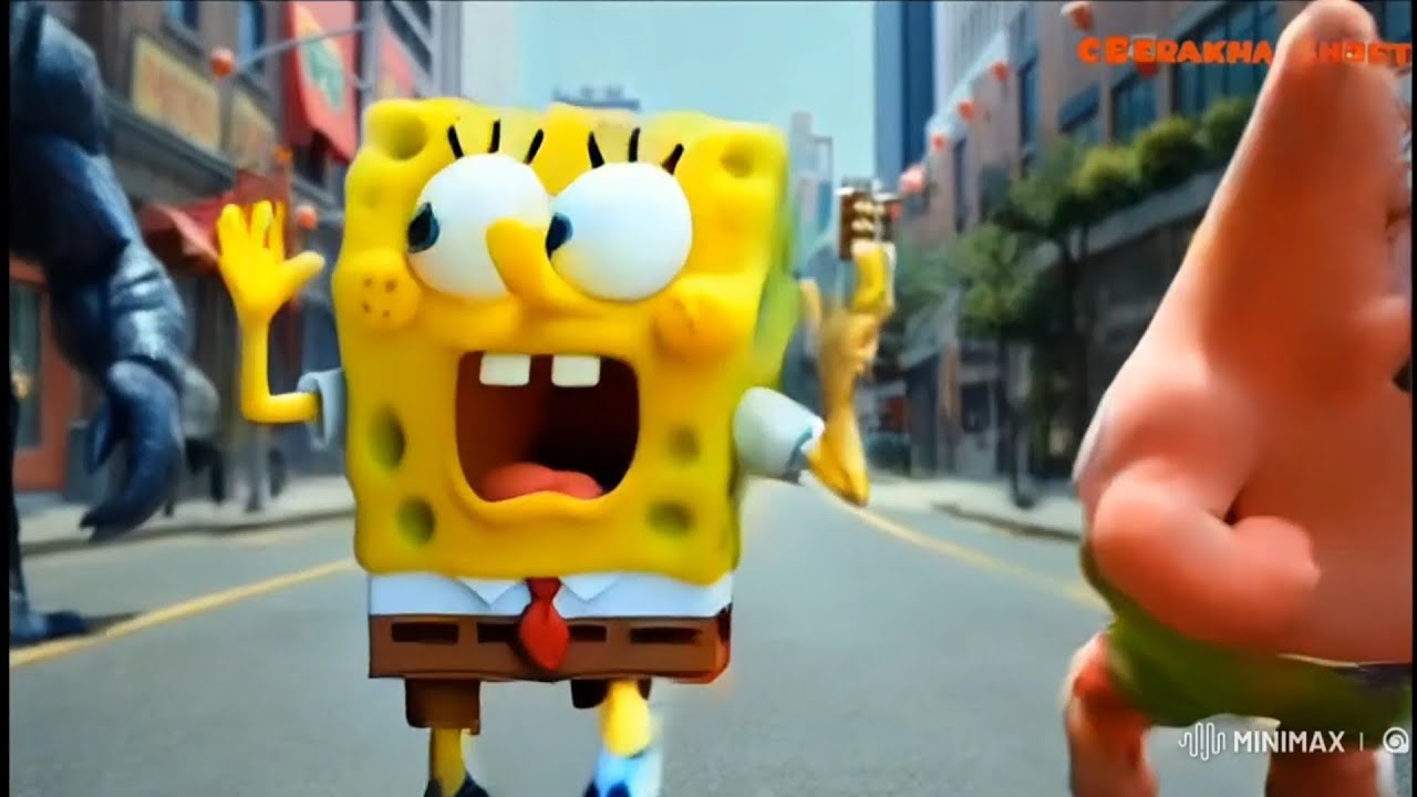 Spongebob and Patrick monster Godzilla - YouTube