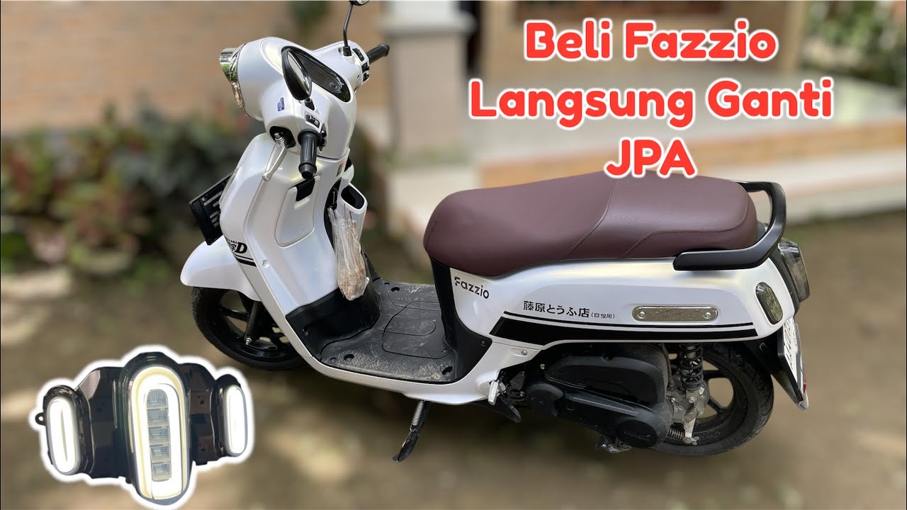 Beli Fazio Langsung Modif Lampu JPA - YouTube