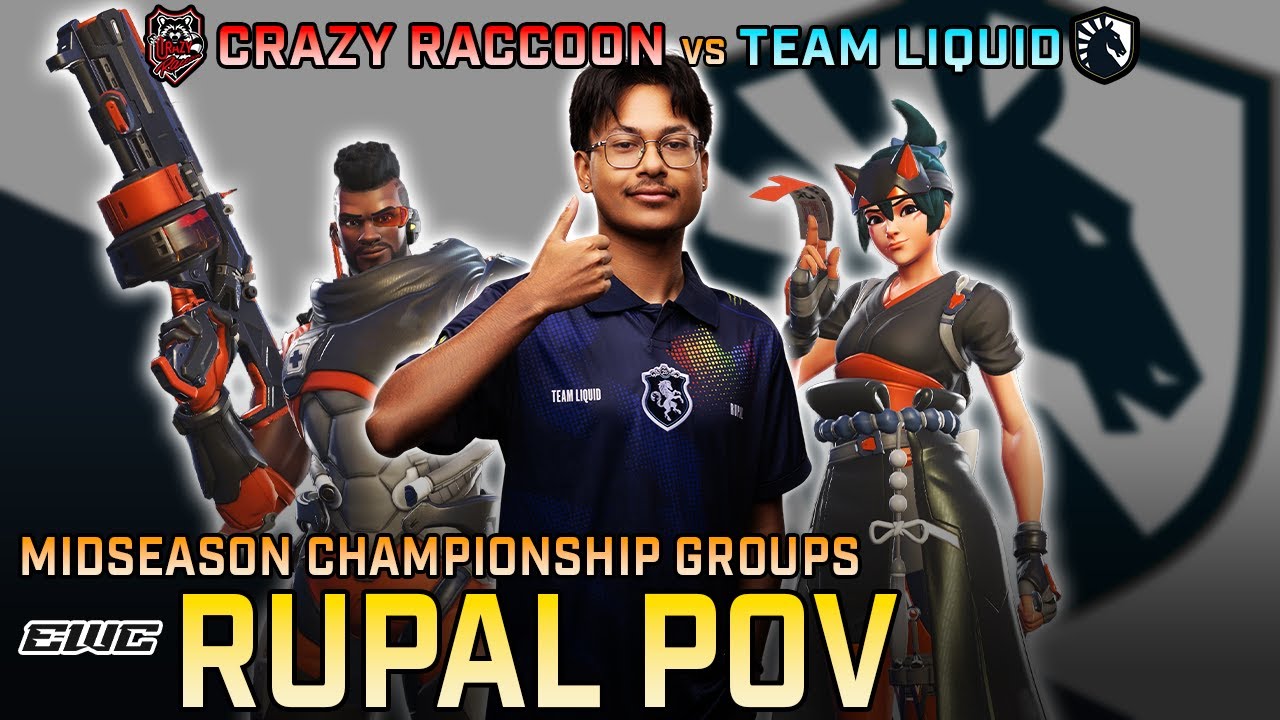 [ Rupal ] Team Liquid vs Crazy Raccoon | OWCS Midseason Championship ...