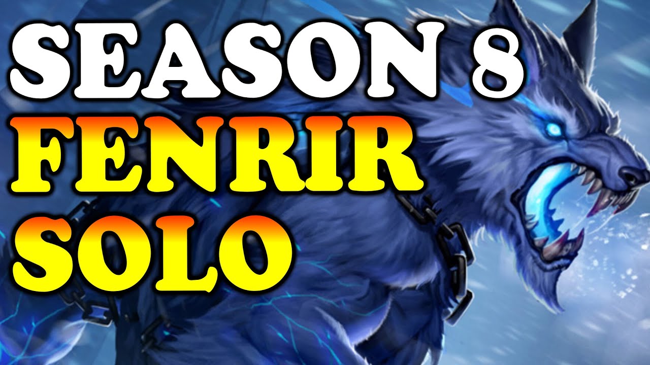 BRINGING THE WOLF TO SOLO - Fenrir - Smite Solo Gameplay - YouTube