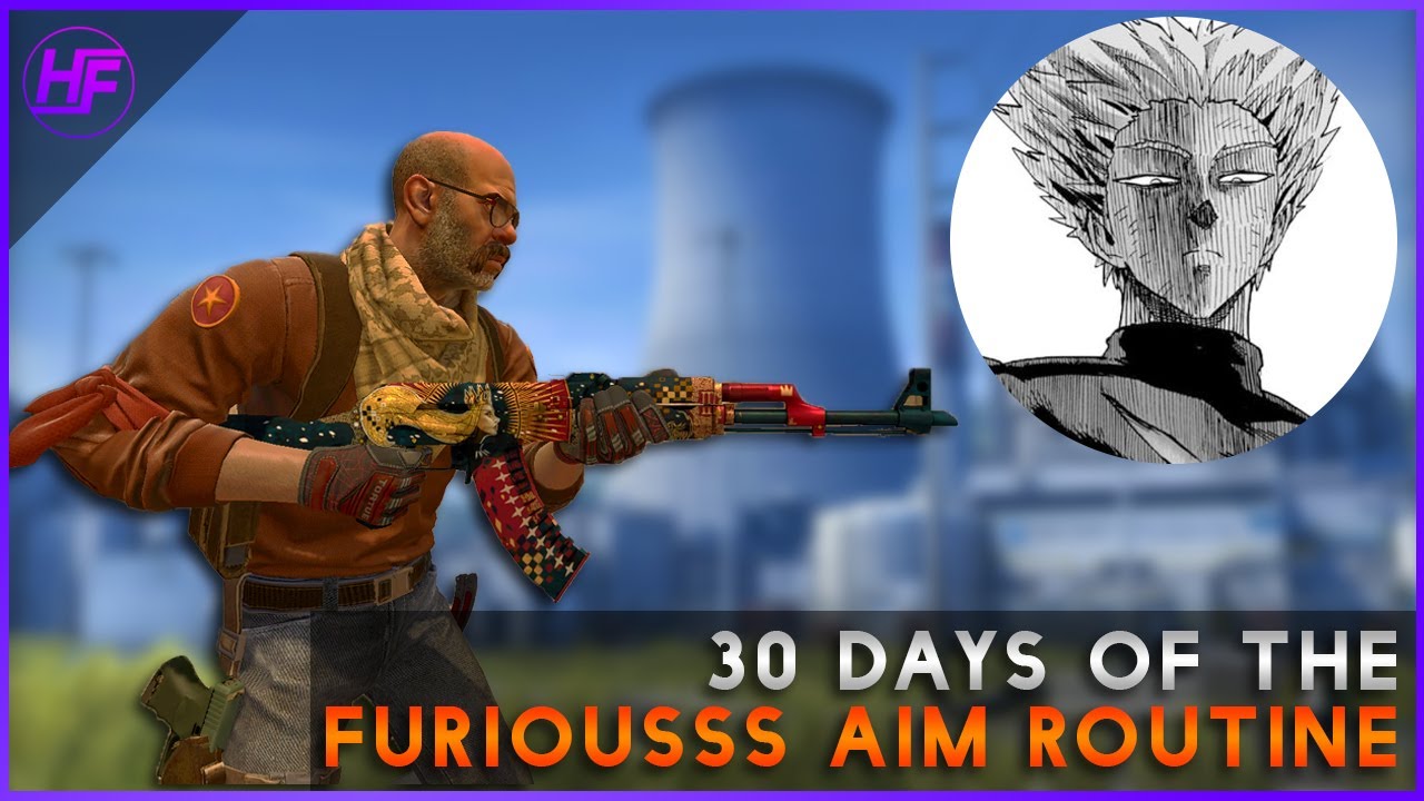 Trying the FURIOUSSS Aim Routine for 30 Days - YouTube
