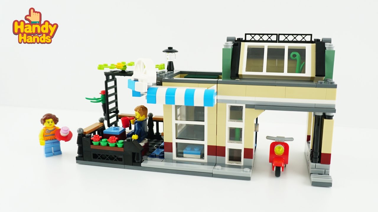 LEGO Creator 31065 Park Street Townhouse 3 in 1 - City Café - Speed ...