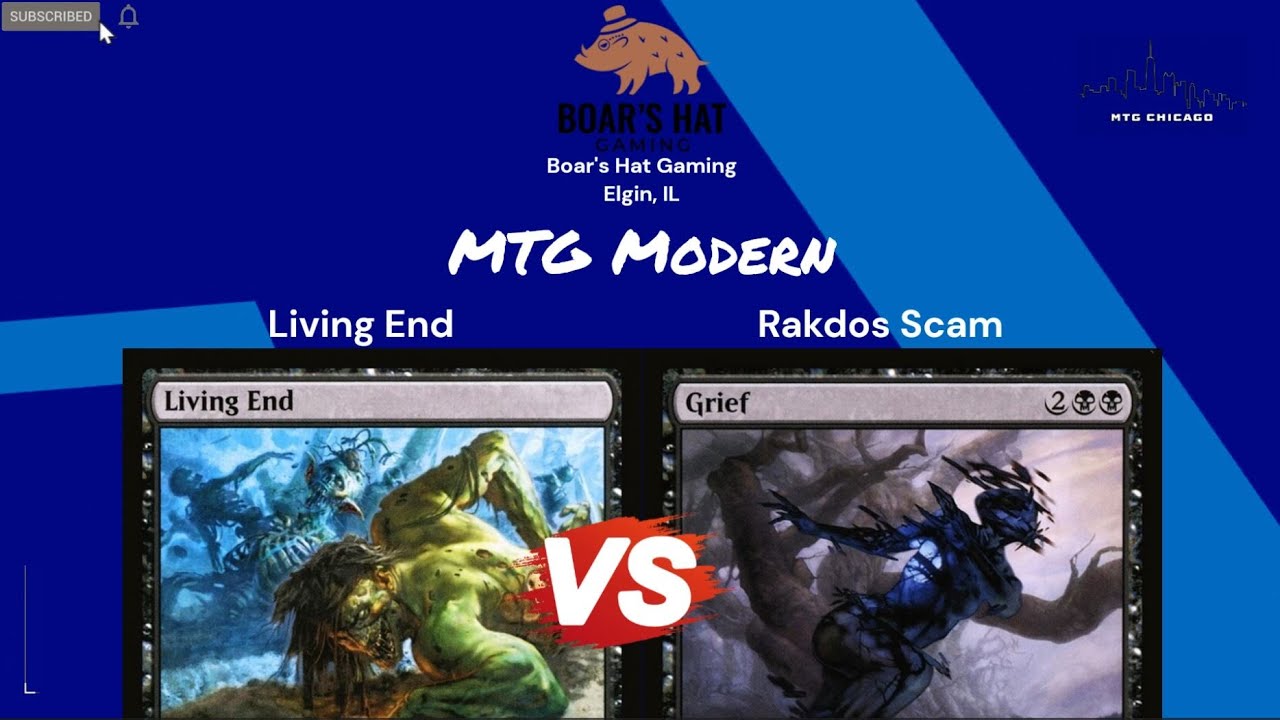 Living End VS Rakdos Scam [MTG Modern] - YouTube