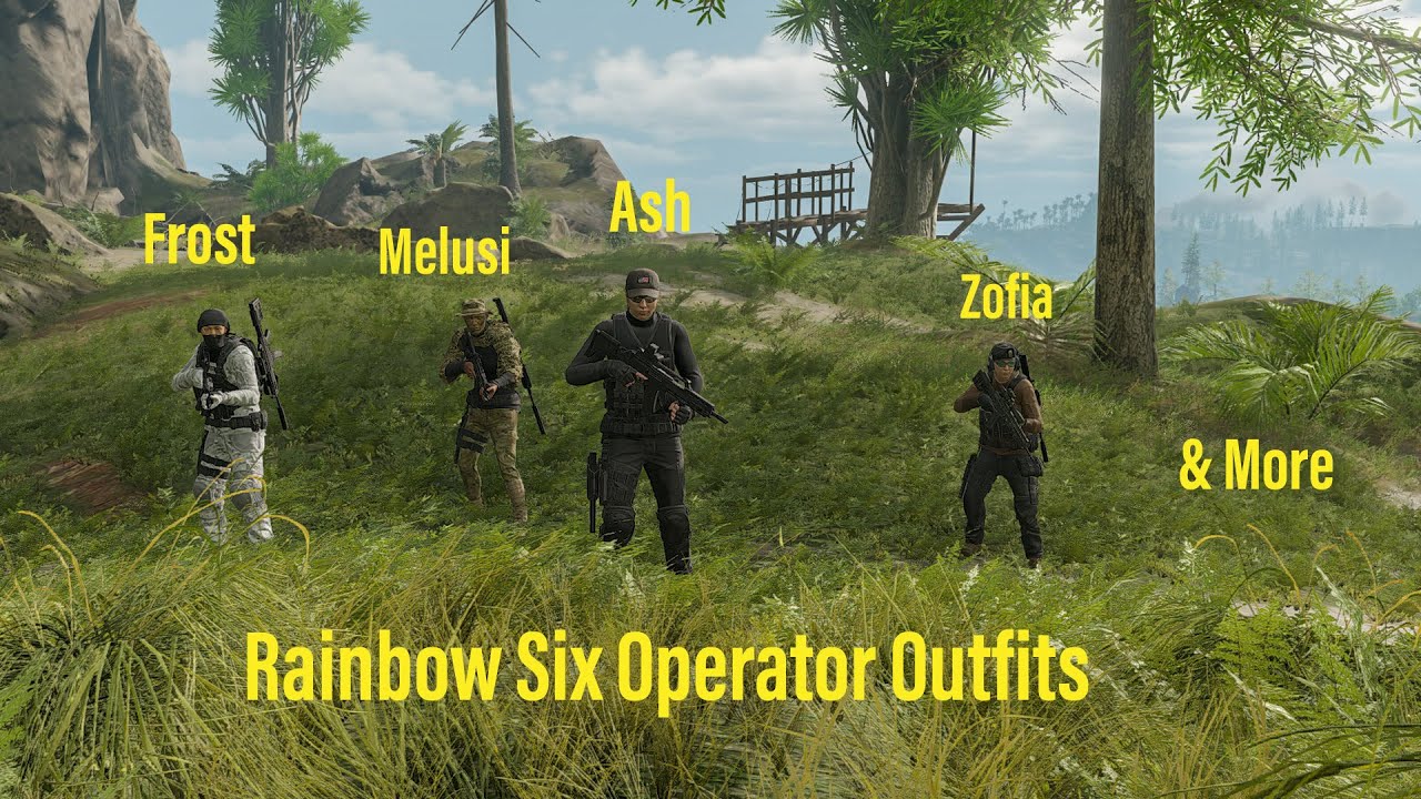 Ghost Recon Breakpoint- Rainbow Six Operator Outfit Ideas- Female ...