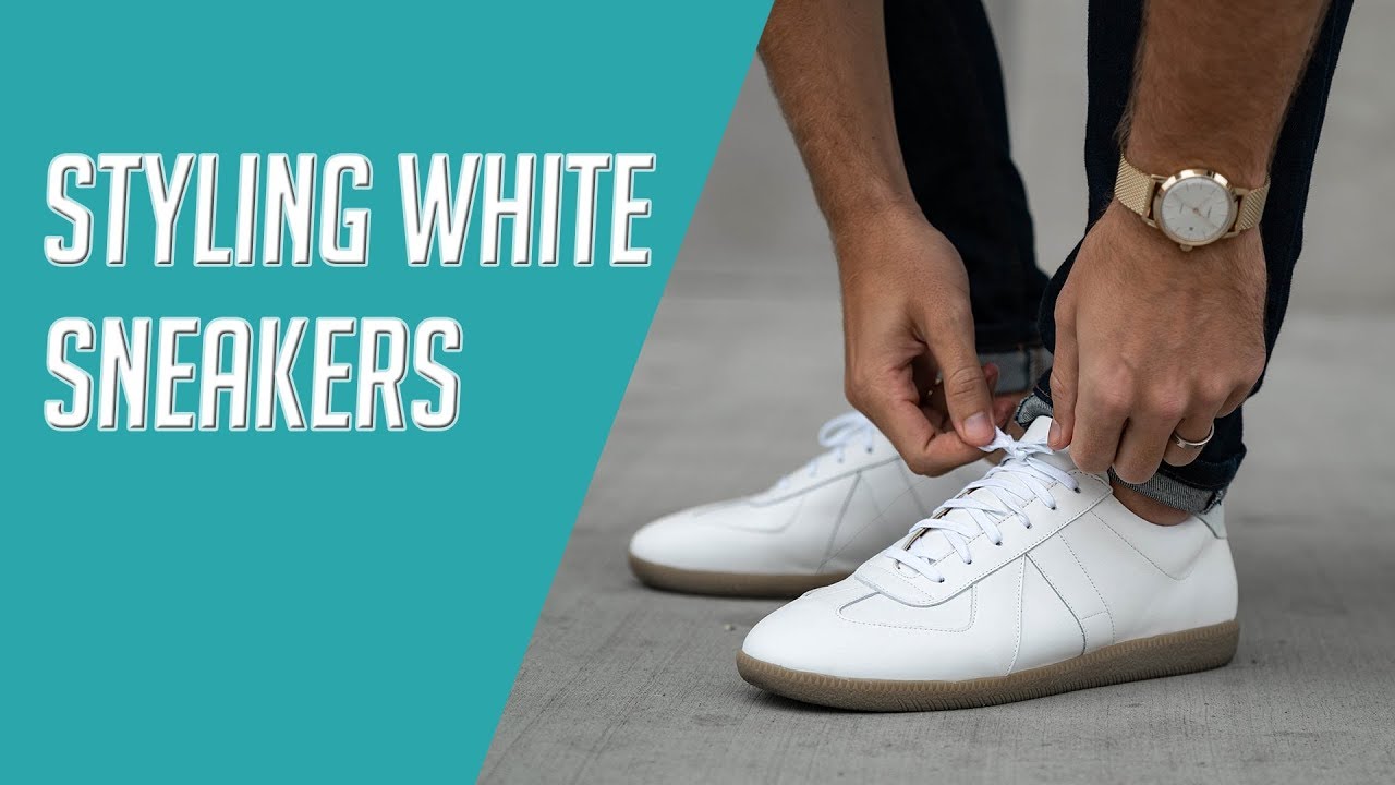How To Style 6 Ways To Wear White Sneakers 2019 Lookbook Youtube